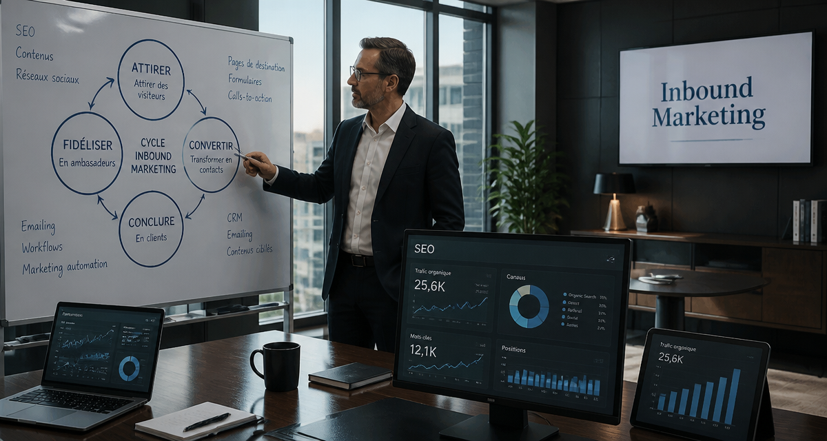 Inbound Marketing : 4 piliers pour attirer vos clients
